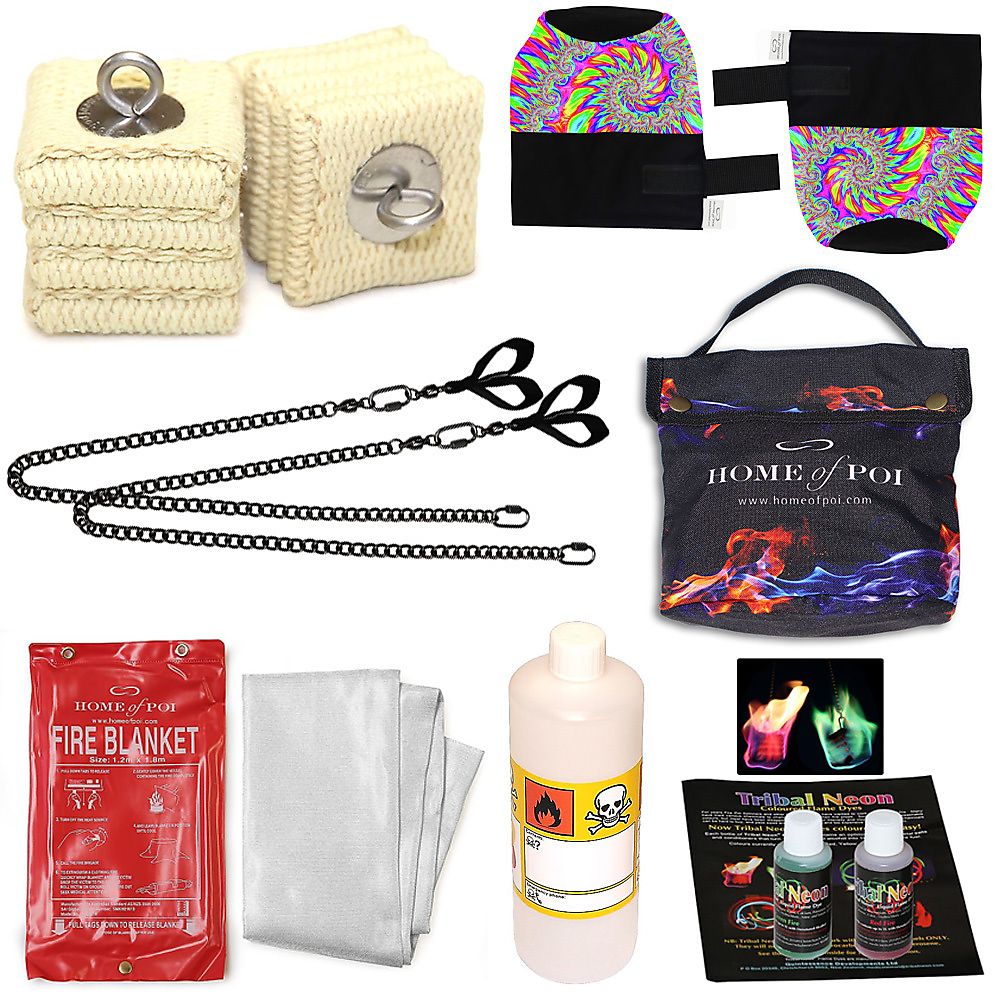 Fire Poi Sets Starter Fire Poi kit to buy In stock R18+