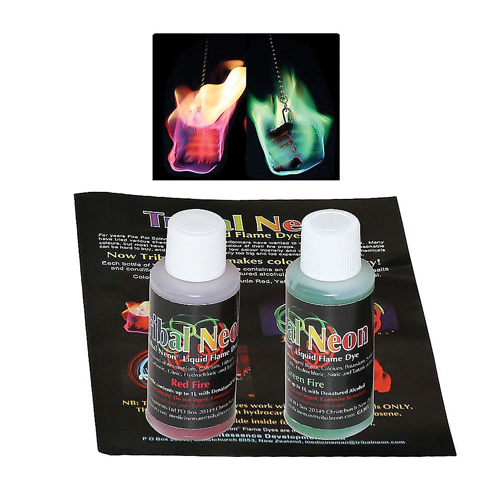 Pack of Coloured Flame Additive