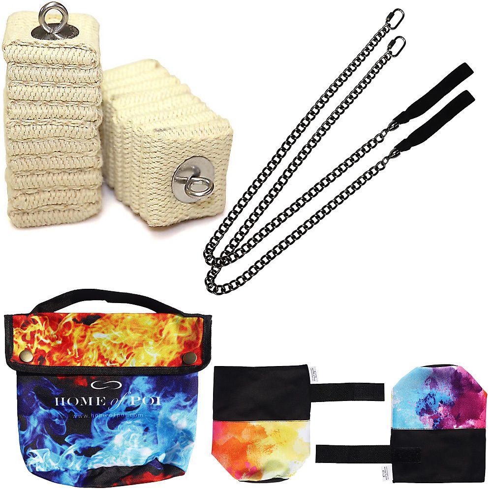 Fire Poi Sets Pro Large Cathedral Fire Poi to buy R18+