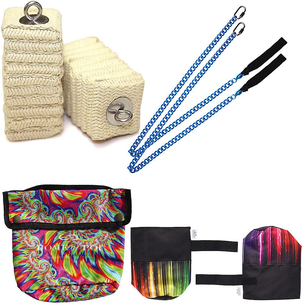 Fire Poi Sets Pro Large Cathedral Fire Poi to buy R18+