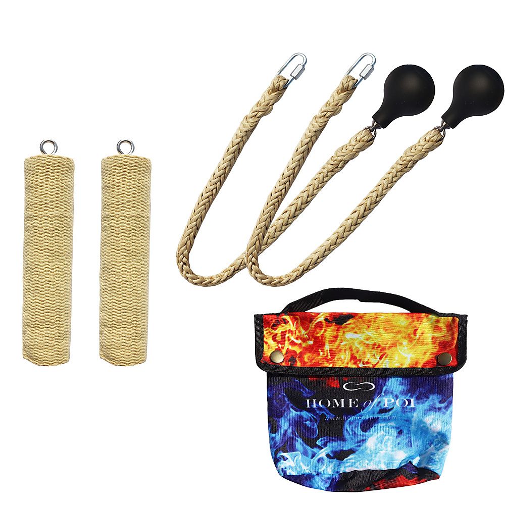 Fire Poi Sets Pro Technora Large Weka Fire Poi to buy R18+