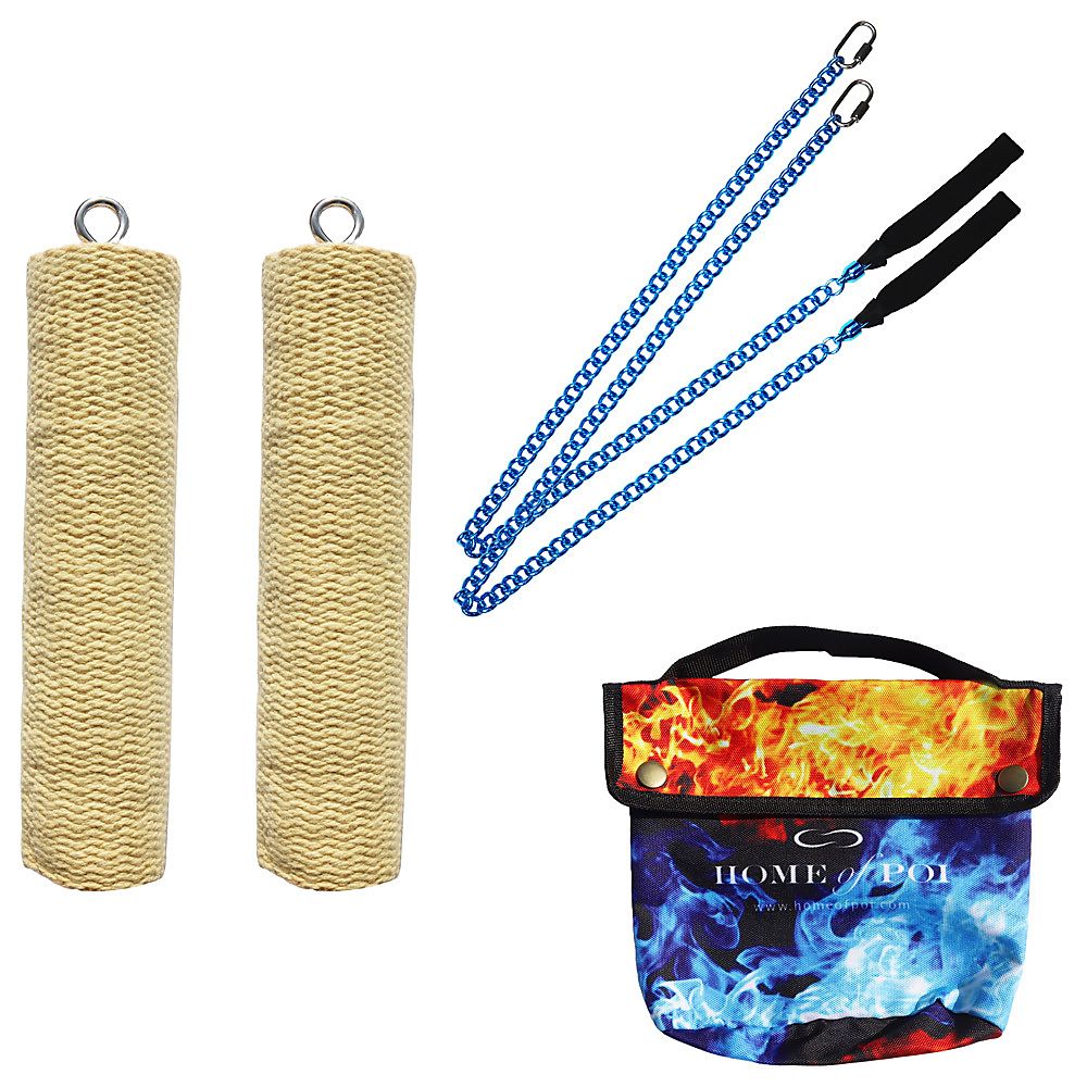 Fire Poi Sets Pro Large Weka Fire Poi to buy In stock