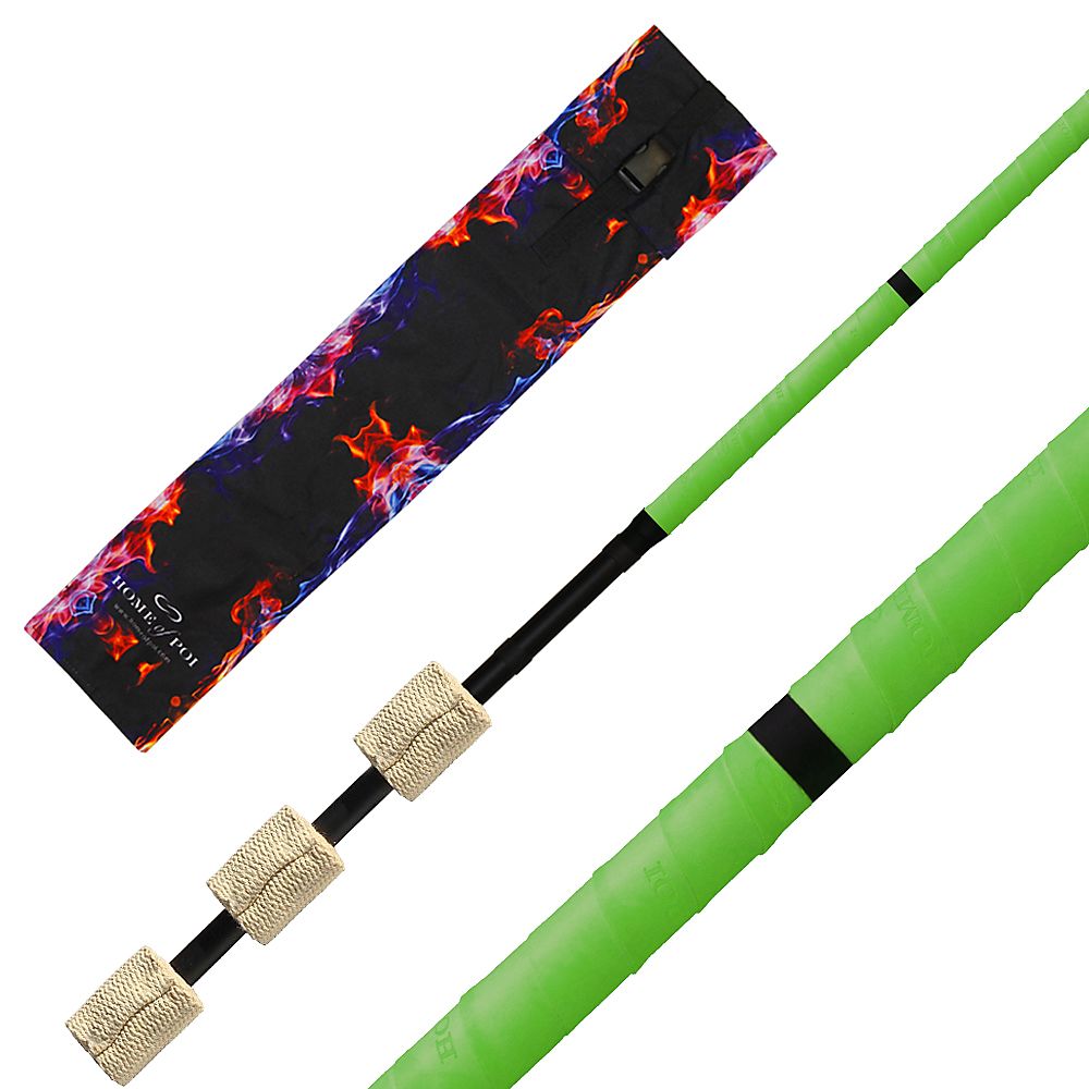 Staff / Poles Flow Master Triple Headed Fire Staff to buy