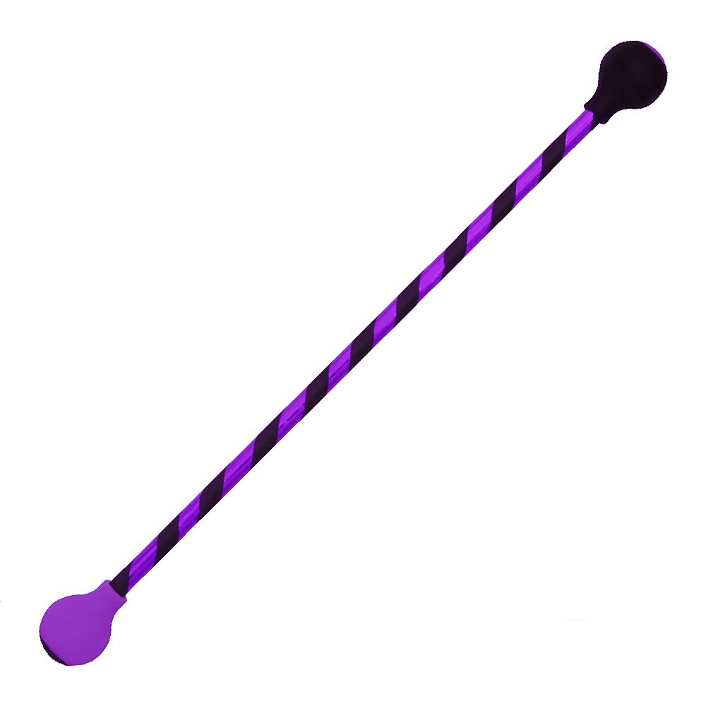 Staff / Poles Striped Twirling Baton with Knob to buy
