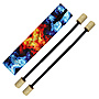 Staff / Poles Short Twirling Fire Batons to buy In stock