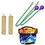 Fire Poi Sets Pro Large Weka Fire Poi to buy In stock